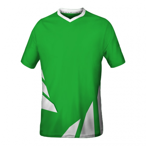 Model-019 Customize Team Green&White Soccer Jersey Shirt | Customize ...